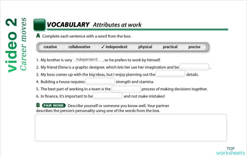 IC302 video 02. Interactive worksheet | TopWorksheets