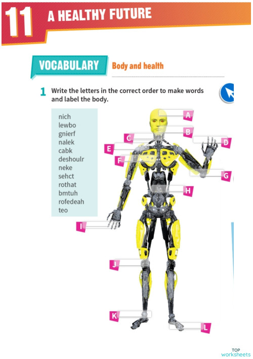 UNIT 11 VOCABULARY PAG 44. Interactive worksheet | TopWorksheets