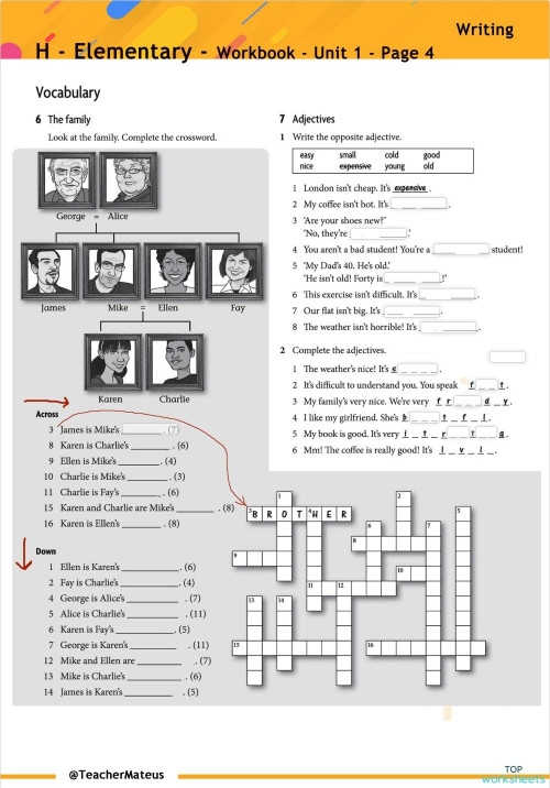 Workbook worksheet
