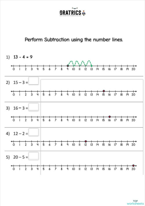Math: interactive worksheets and online exercises | TopWorksheets