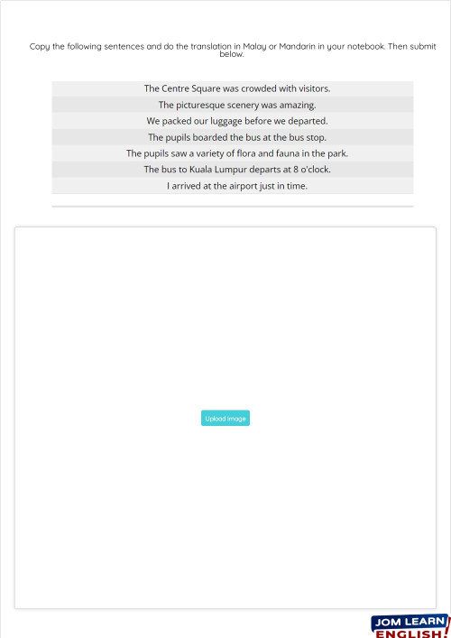 Effective English - Unit 2 Sentences - Copying Submission. Interactive ...