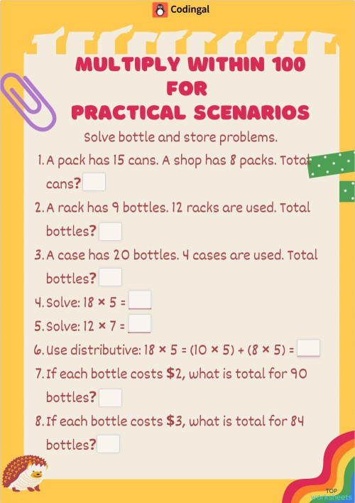 Multiplication by 10, 100 and 1000. Interactive worksheet | TopWorksheets