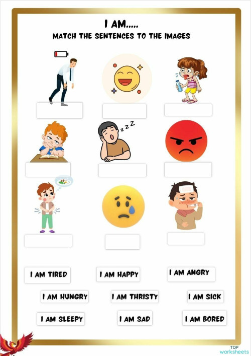Mood vocabulary. Interactive worksheet | TopWorksheets
