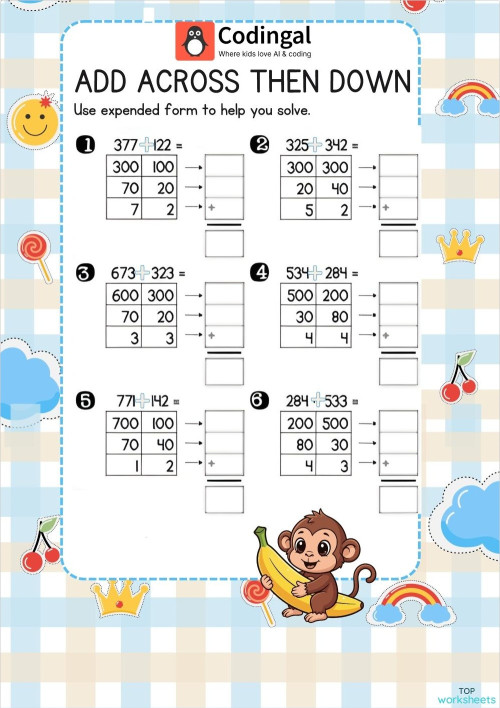Math: interactive worksheets and online exercises | TopWorksheets