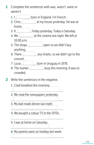 TecPastA2. Interactive worksheet | TopWorksheets