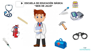 HERRAMIENTAS DEL DOCTOR. Ficha interactiva | TopWorksheets