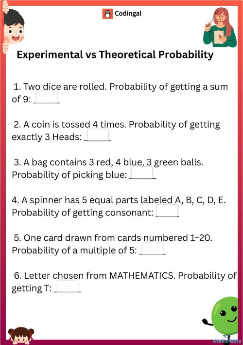 M_G07M20L67_WA01_Experimental vs Theoretical Probability. Interactive ...