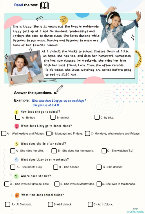 The Little Fir Tree. Interactive worksheet | TopWorksheets