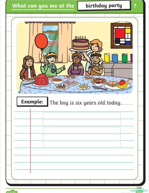 FF 1 - Unit 03 - Test 5 - Writing. Interactive worksheet | TopWorksheets