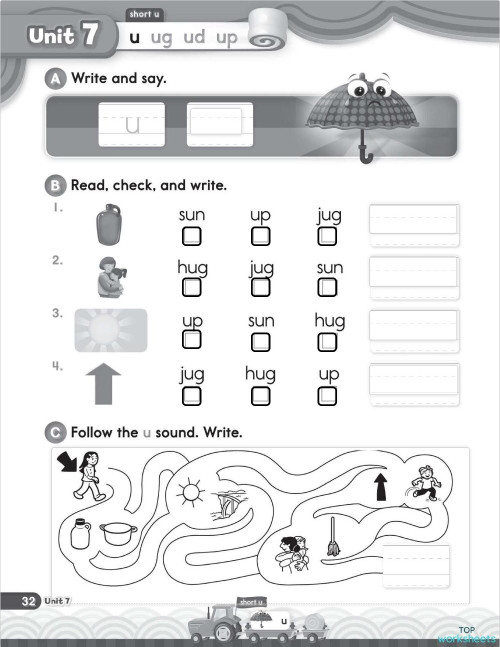 Oxford phonics 2. Interactive worksheet | TopWorksheets