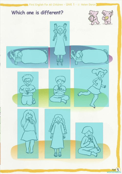 First english for all children unit 1 - first verbs. Interactive ...