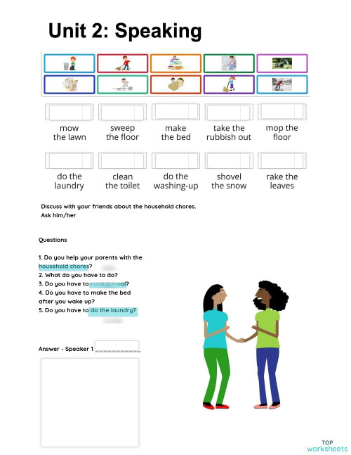 Get Smart 4 - Unit 2 - Speaking - Reading Edited. Interactive worksheet ...