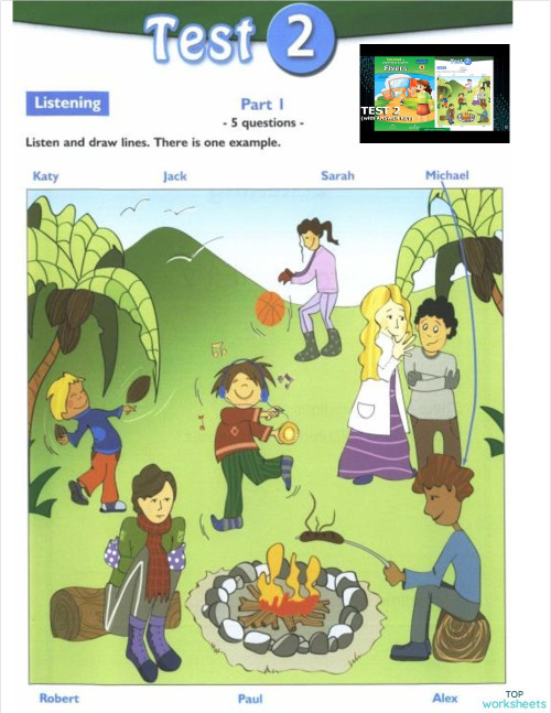 FLYERS LISTENING SUCCEED 2. Interactive worksheet | TopWorksheets