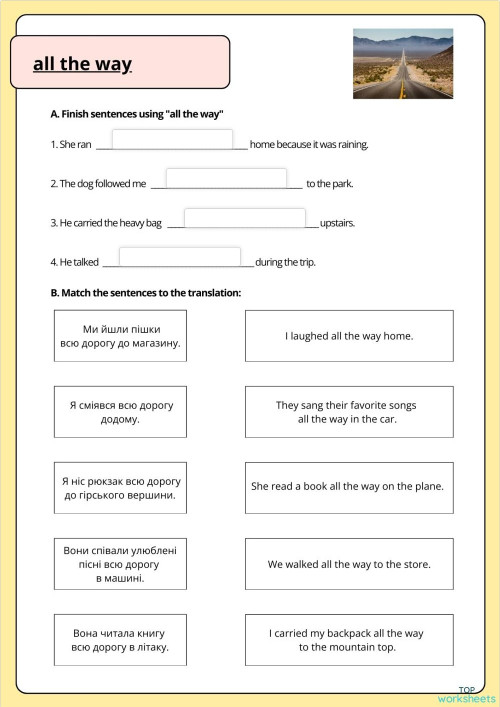2.3 all the way. Interactive worksheet | TopWorksheets