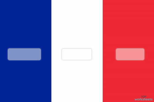 2rd grade February flags` colours 2st level. Interactive worksheet ...