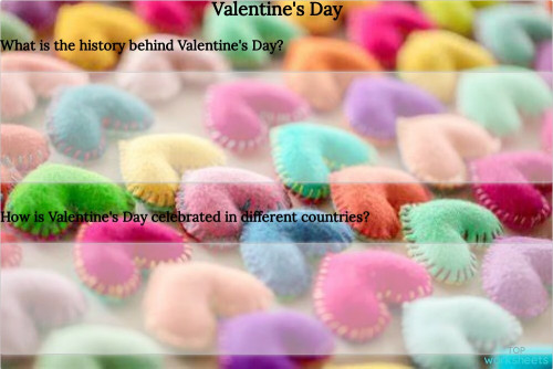 Valentine's Day. Interactive worksheet | TopWorksheets