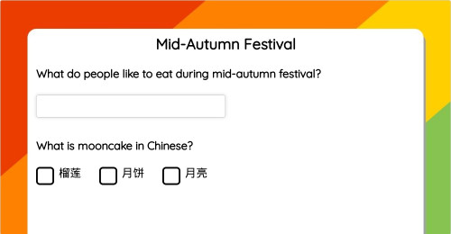 Mid-Autumn Festival. Interactive worksheet | TopWorksheets