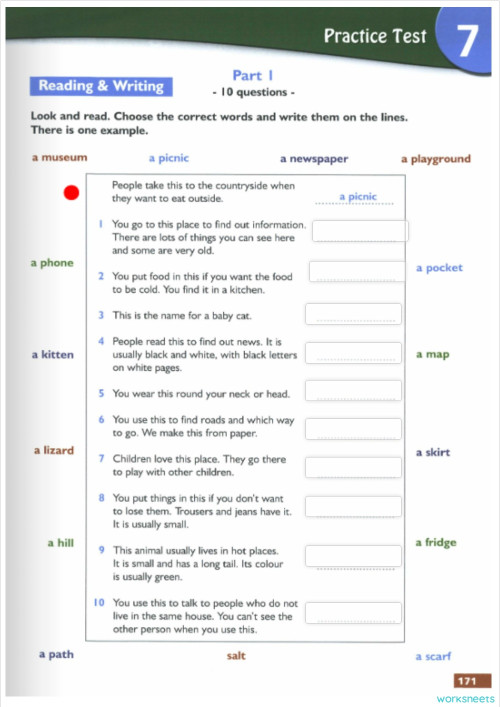NguyetAnh_Flyers. Interactive worksheet | TopWorksheets