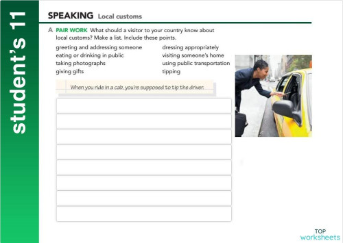 Listening personal information. Interactive worksheet | TopWorksheets