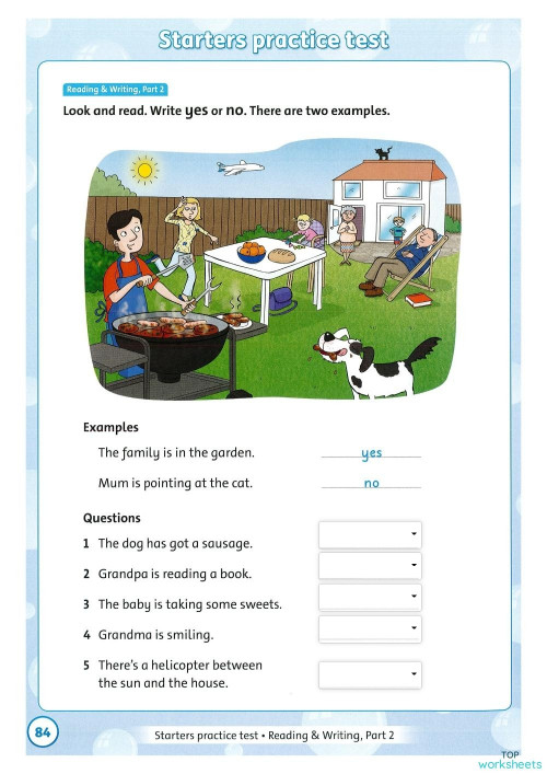 Interactive worksheets and online exercises in english | TopWorksheets
