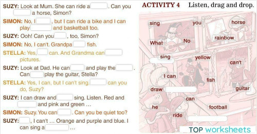 KB109 section 2 activity 4. Interactive worksheet | TopWorksheets