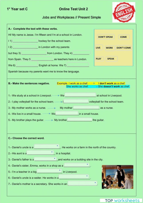 Ch.1 Networking concept-WORKSHEET-1. Interactive worksheet | TopWorksheets
