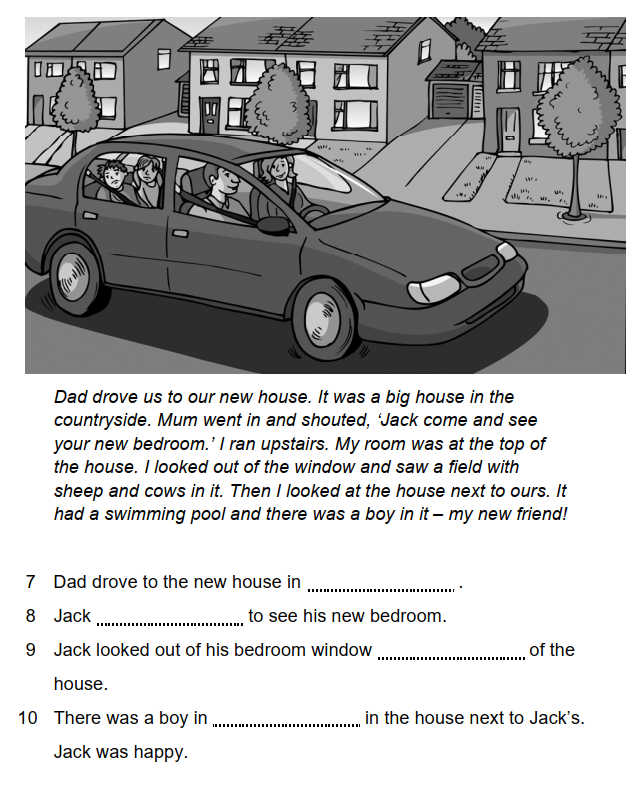 Mover reading writing 2. Interactive worksheet | TopWorksheets