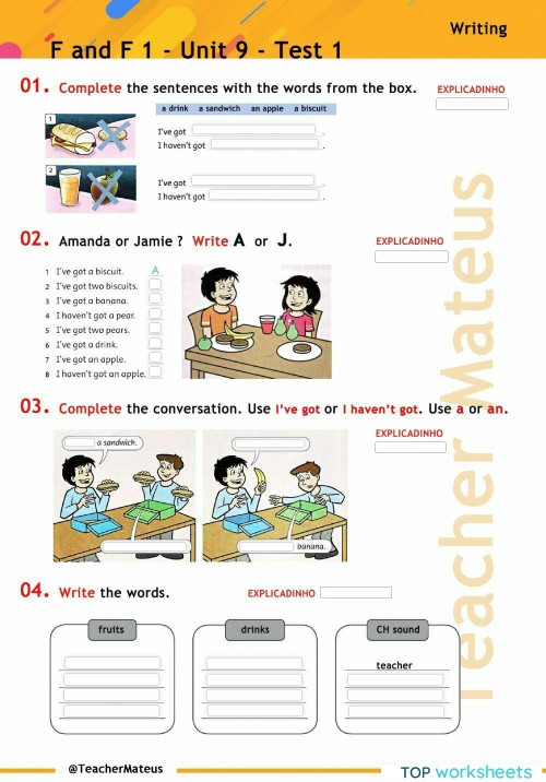 Other: interactive worksheets and online exercises | TopWorksheets