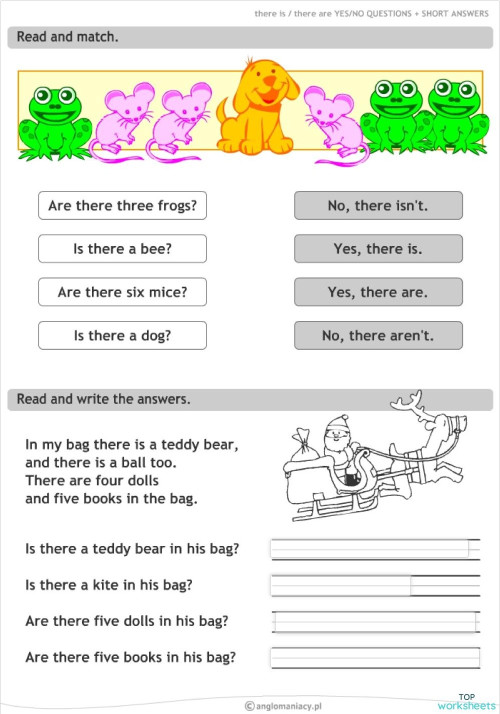THERE IS THERE ARE. Interactive worksheet | TopWorksheets