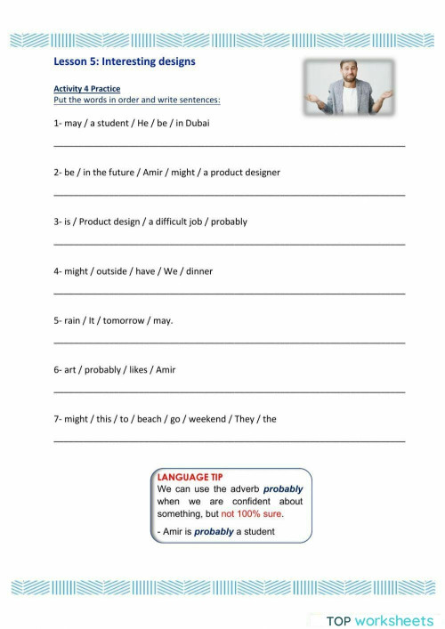 Access 8 - T1 - U2 - L7 - Act 4. Interactive worksheet | TopWorksheets