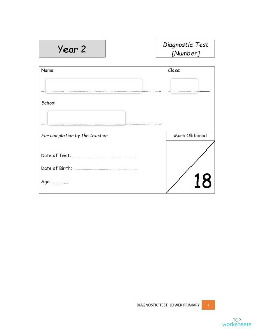 Tahun 2 Interactive Worksheets And Online Exercises Topworksheets