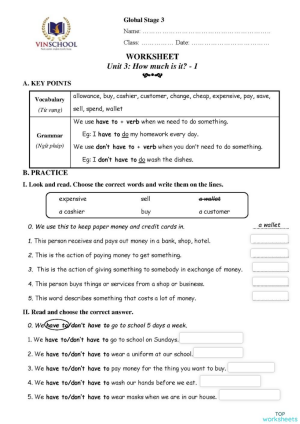 GS3_U3.1_Worksheet. Interactive worksheet | TopWorksheets