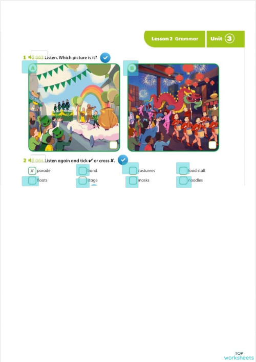 CAE speaking part 2. Interactive worksheet | TopWorksheets