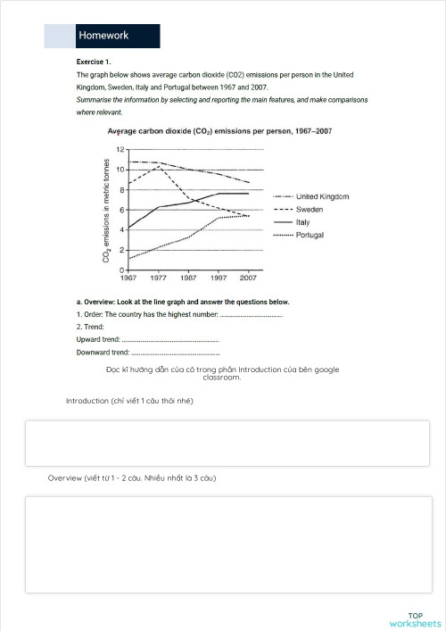 LESSON 8 - WRITING LINE - HOMEWORK. Interactive worksheet | TopWorksheets