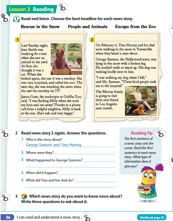Reading And Writing. Interactive Worksheet | Topworksheets