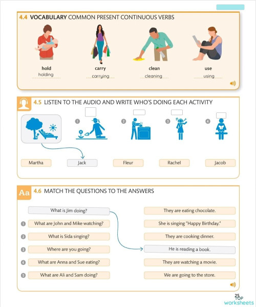 Worksheet 5. Interactive worksheet | TopWorksheets