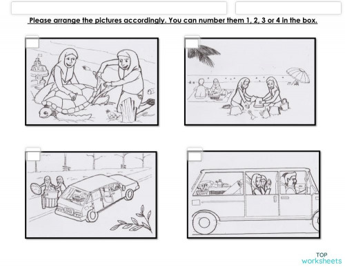 Blue Group Picture Composition Lesson 1. Interactive worksheet ...