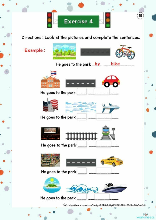 exercise 4. Interactive worksheet | TopWorksheets
