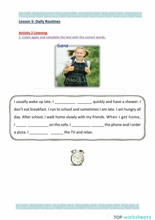 Access 8 - T2 - U5 - L5 - Act 2b. Interactive worksheet | TopWorksheets