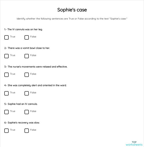 The Lost Girl Advanced Comprehension. Interactive worksheet | TopWorksheets