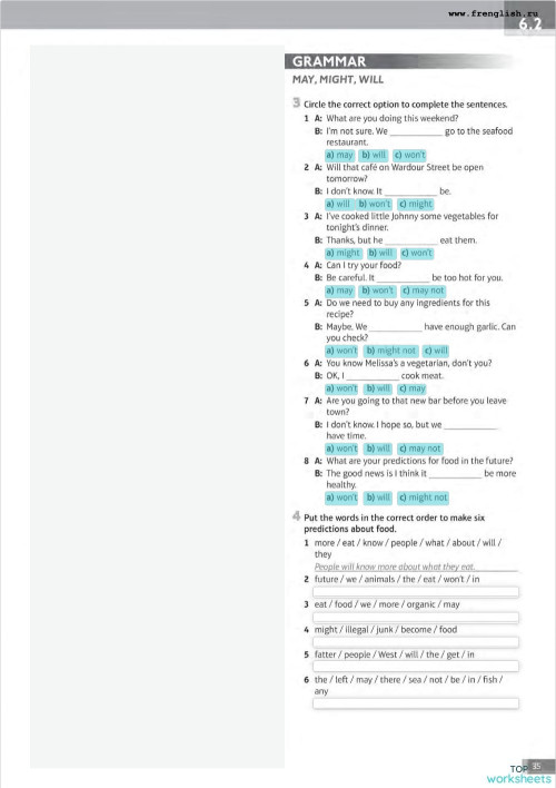 SL/ Azure / 5C. Interactive worksheet | TopWorksheets