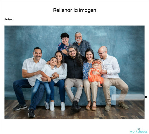 Rellenar la imagen. Ficha interactiva | TopWorksheets