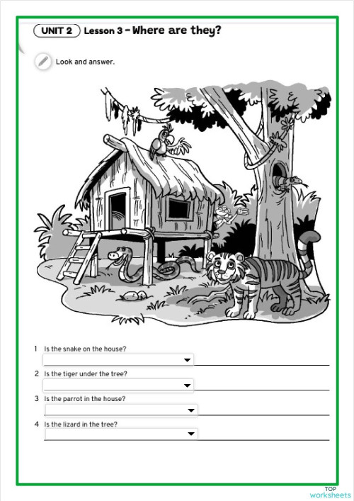 UNIT 2 ANIMALS. Interactive worksheet | TopWorksheets