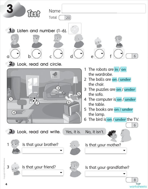FINAL EXAM 03 - SMJ 02. Interactive worksheet | TopWorksheets