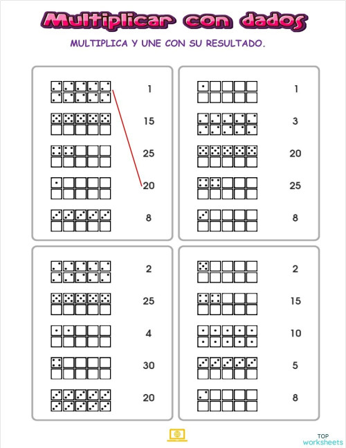 Problemas y ejercicios del doble y la mitad. Ficha interactiva | TopWorksheets
