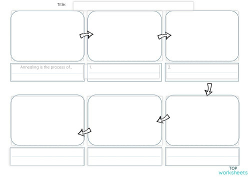 Blank Storyboard. Interactive worksheet | TopWorksheets