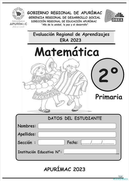 matematica 2do grado. Ficha interactiva | TopWorksheets