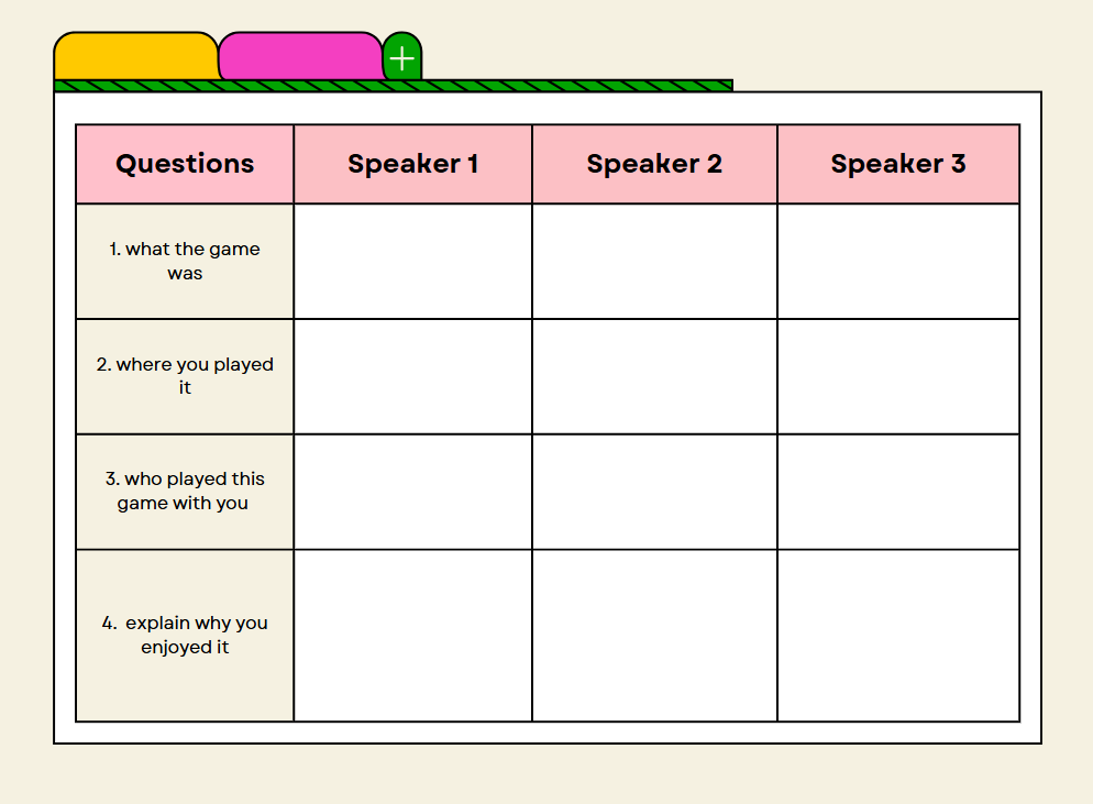 DESCRIBE AN ACTIVITY. Interactive worksheet | TopWorksheets