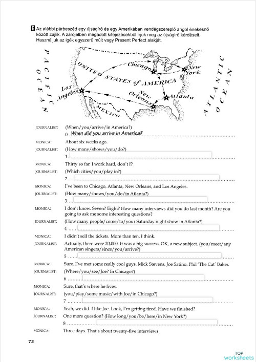 Reported Speech - Mixed sentence types. Interactive worksheet ...