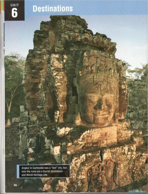 Unit 6 Destination ใบงานเชิงโต้ตอบ | TopWorksheets